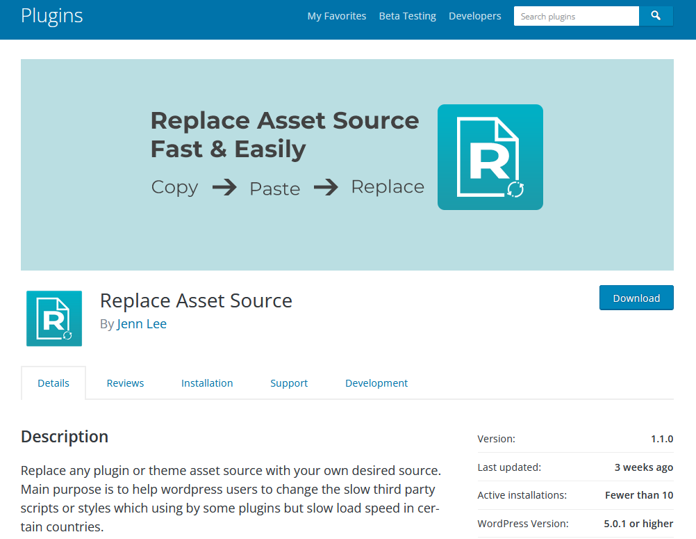 Use Replace Asset Source WordPress Plugin To Solve Maxcdn Bootstrapcdn MCMC Blocked Issue In ...