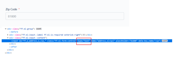 How To Validate and Ensure Fluent Form Address Zip Code Field Accept Only Numeric Value - Pure ...